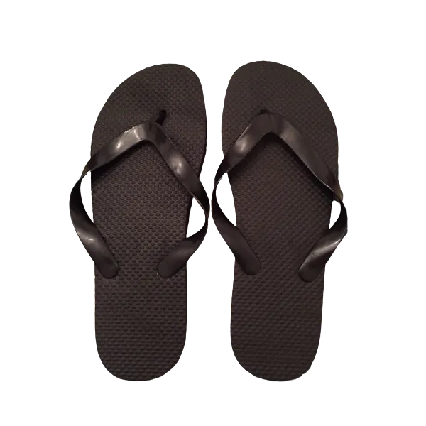 Infradito Nere Flip Flop - Suola 12 mm - Misura Uomo